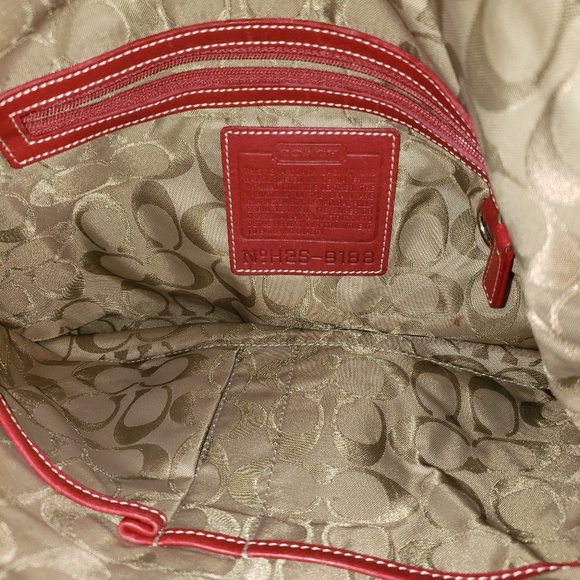 Coach | Bags | Vintage Coach Red Handbag | Poshmark